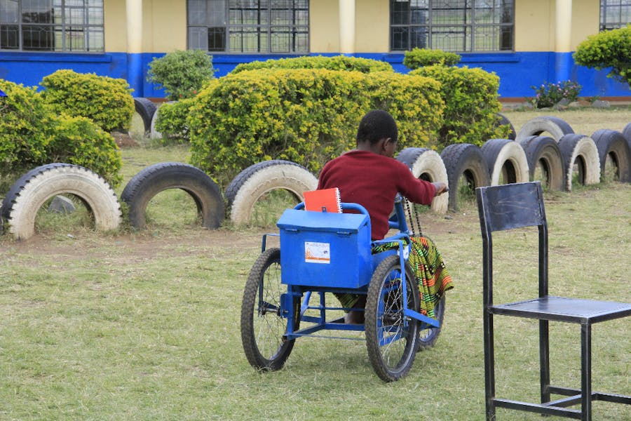 Supported and trained to be an advocate for CWDs: Mwikwabe’s inspiring story | Terre des Hommes ...